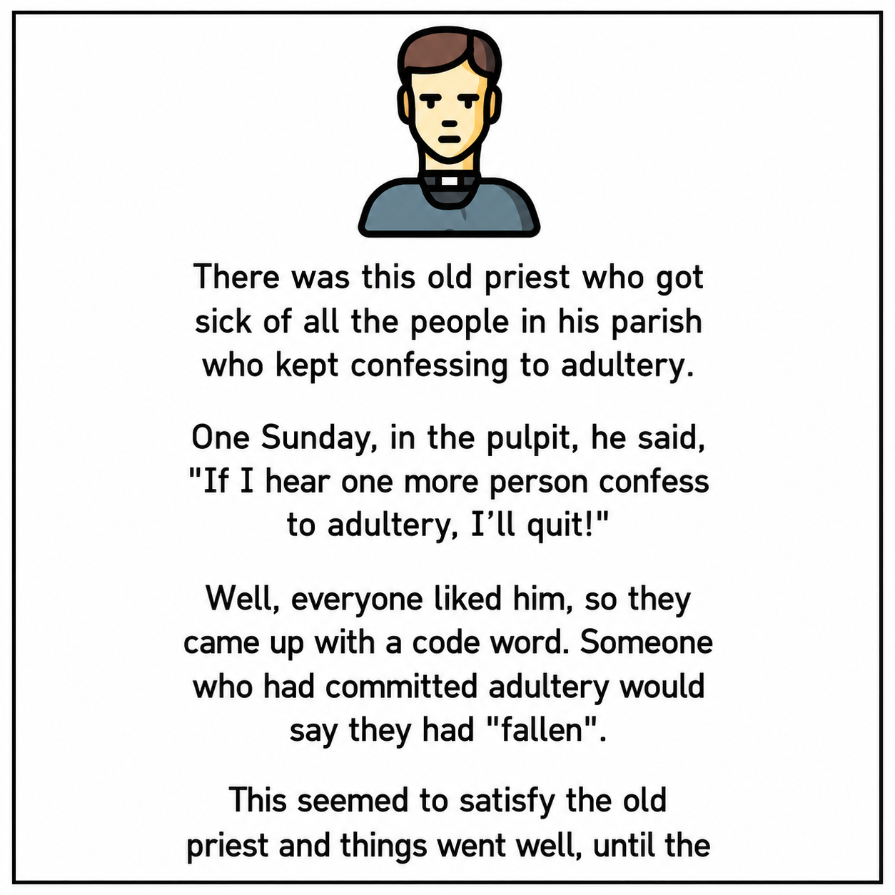 Video: The Priest’s Secret Code - Daily Funny Vibes